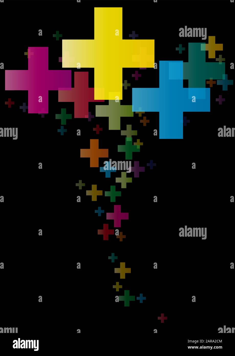 Vector Addition background Stock Vector Image & Art - Alamy