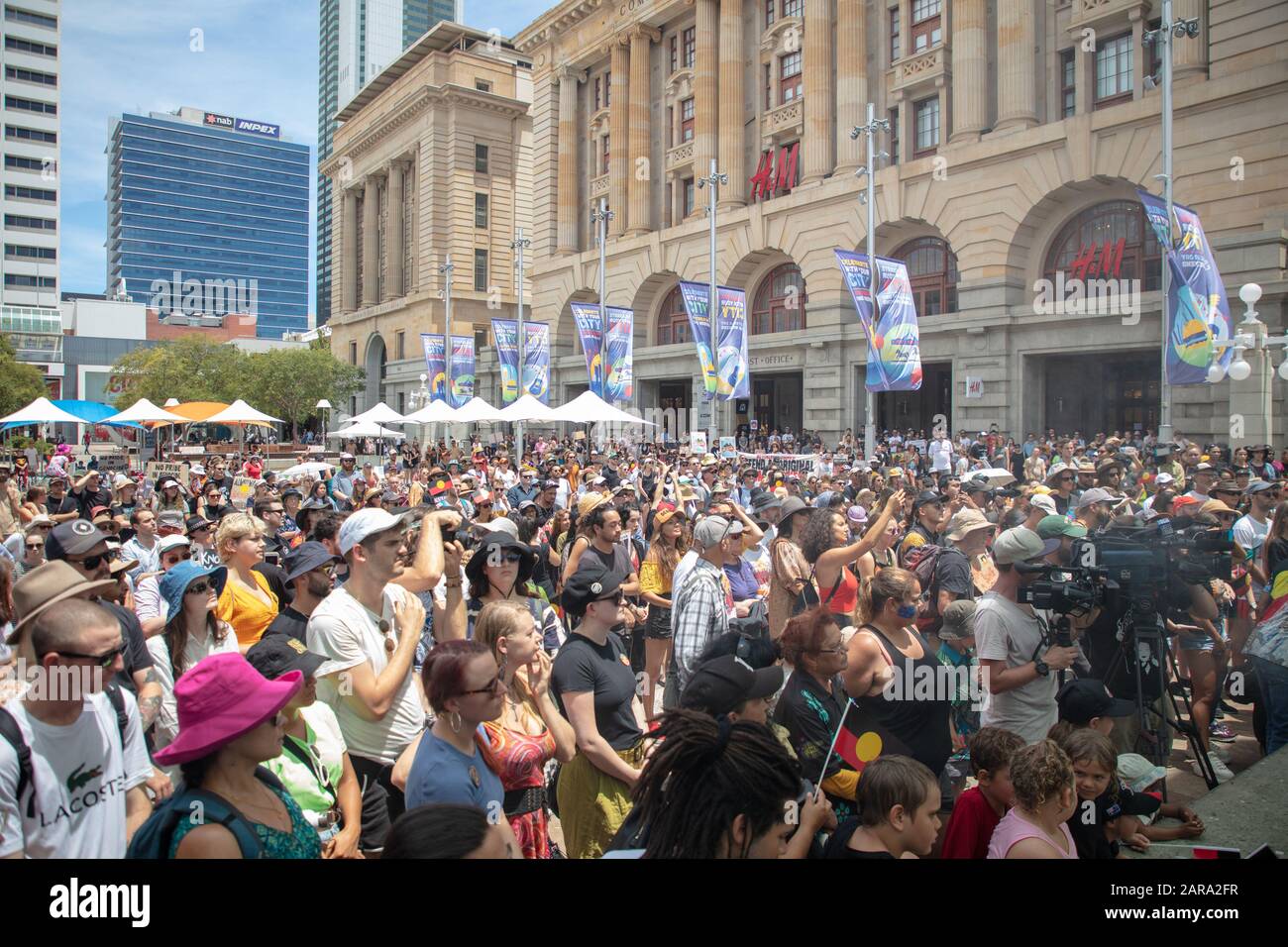Australia day aboriginals australia day invasion day perth western ...
