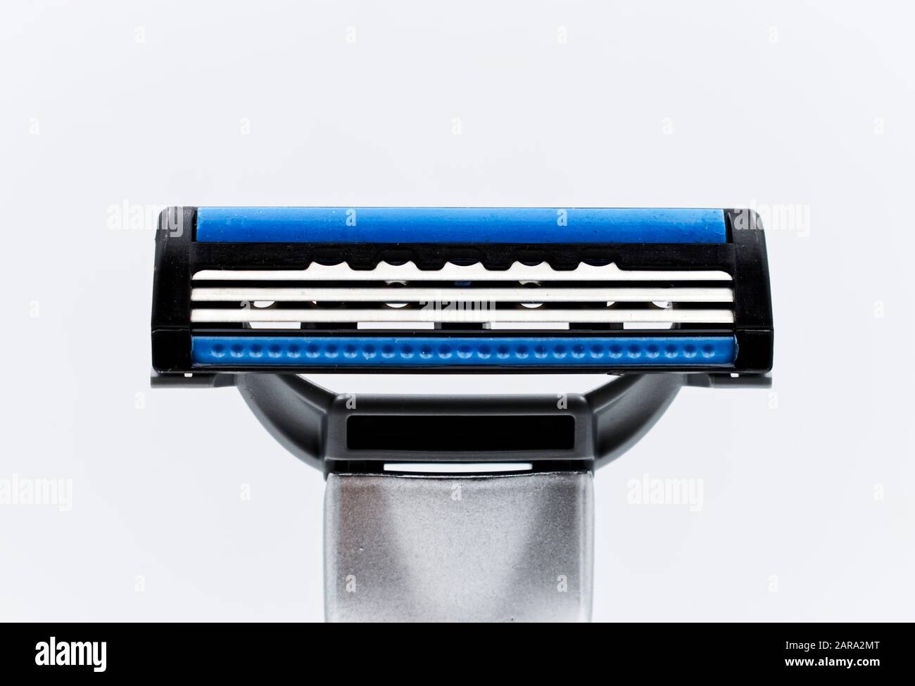 Razor isolated on white background. Close-up Stock Photo - Alamy