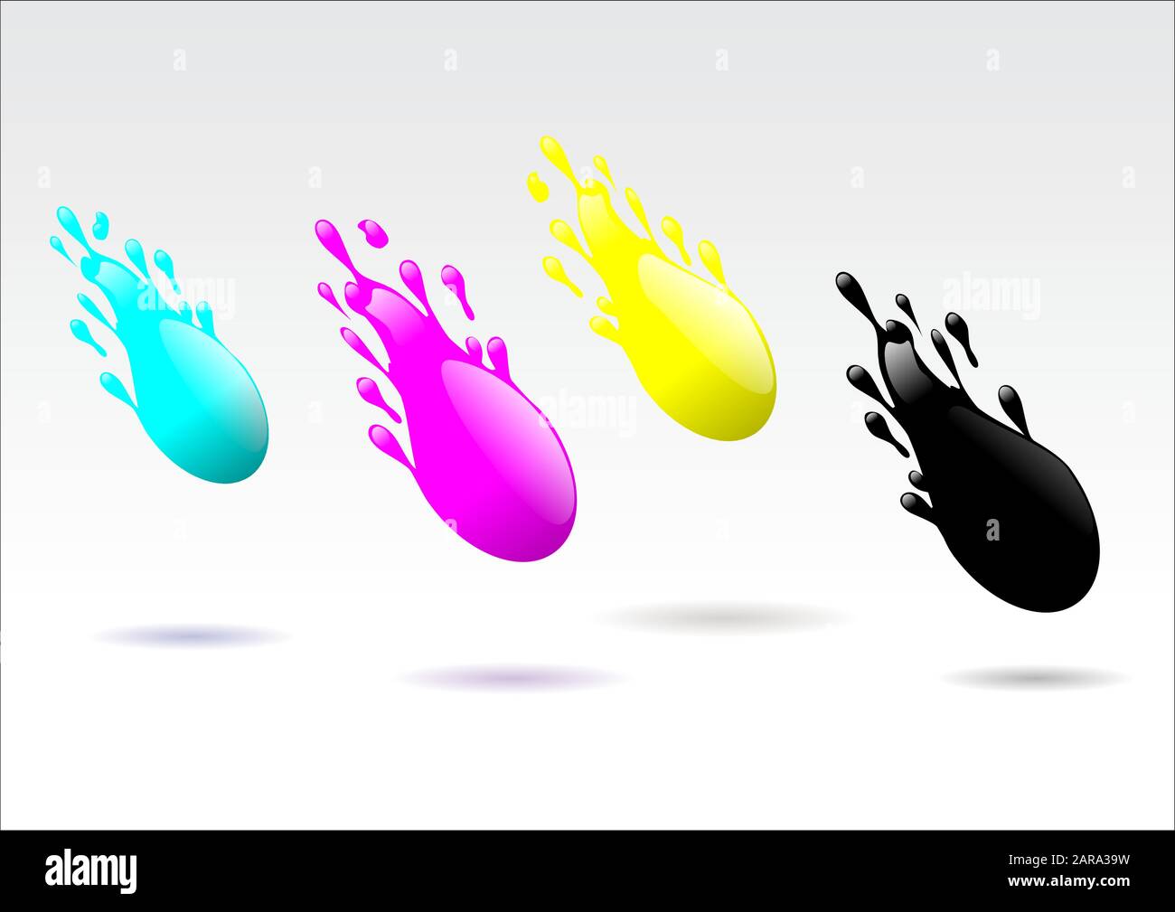 CMYK Quick print Stock Vector Image & Art - Alamy