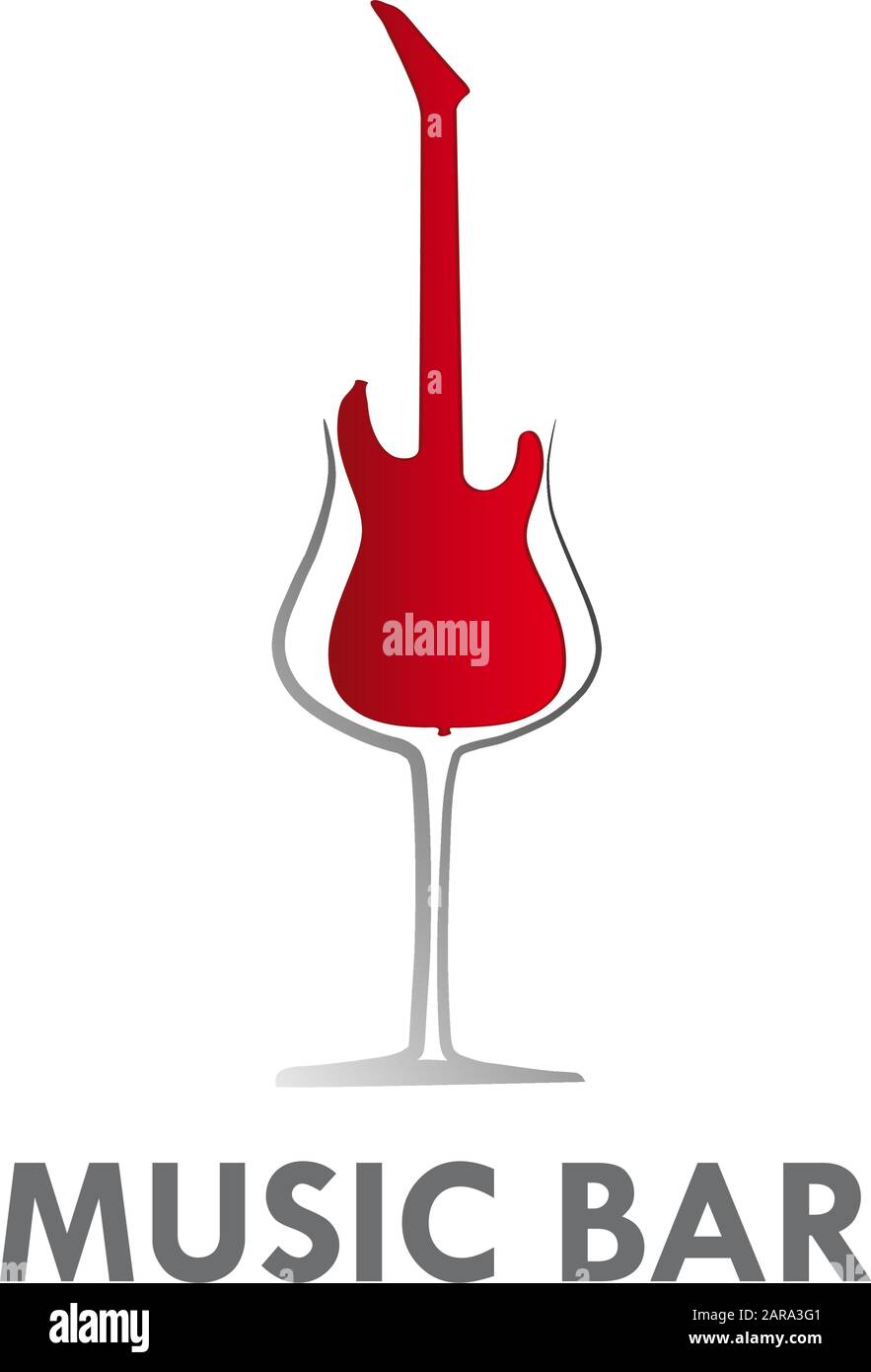 Pub music guitar Stock Vector Images - Alamy