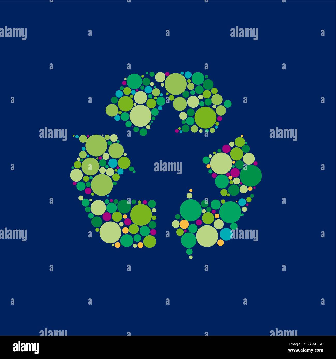 Vector sign recycle Stock Vector Image & Art - Alamy