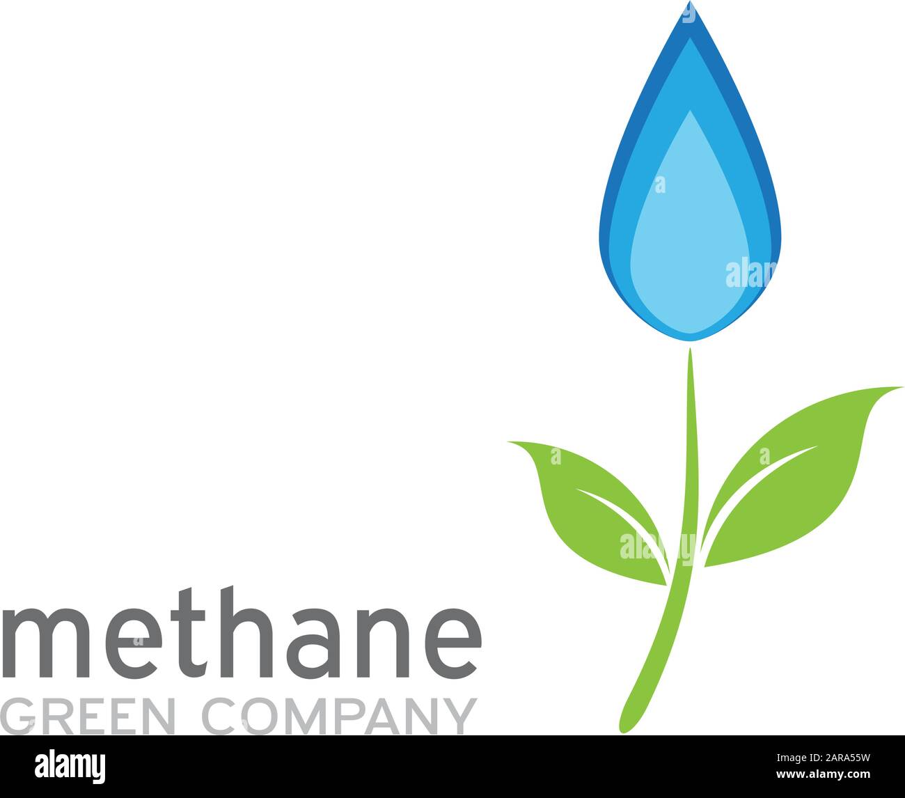 Vector sign flower natural gas Stock Vector Image & Art - Alamy