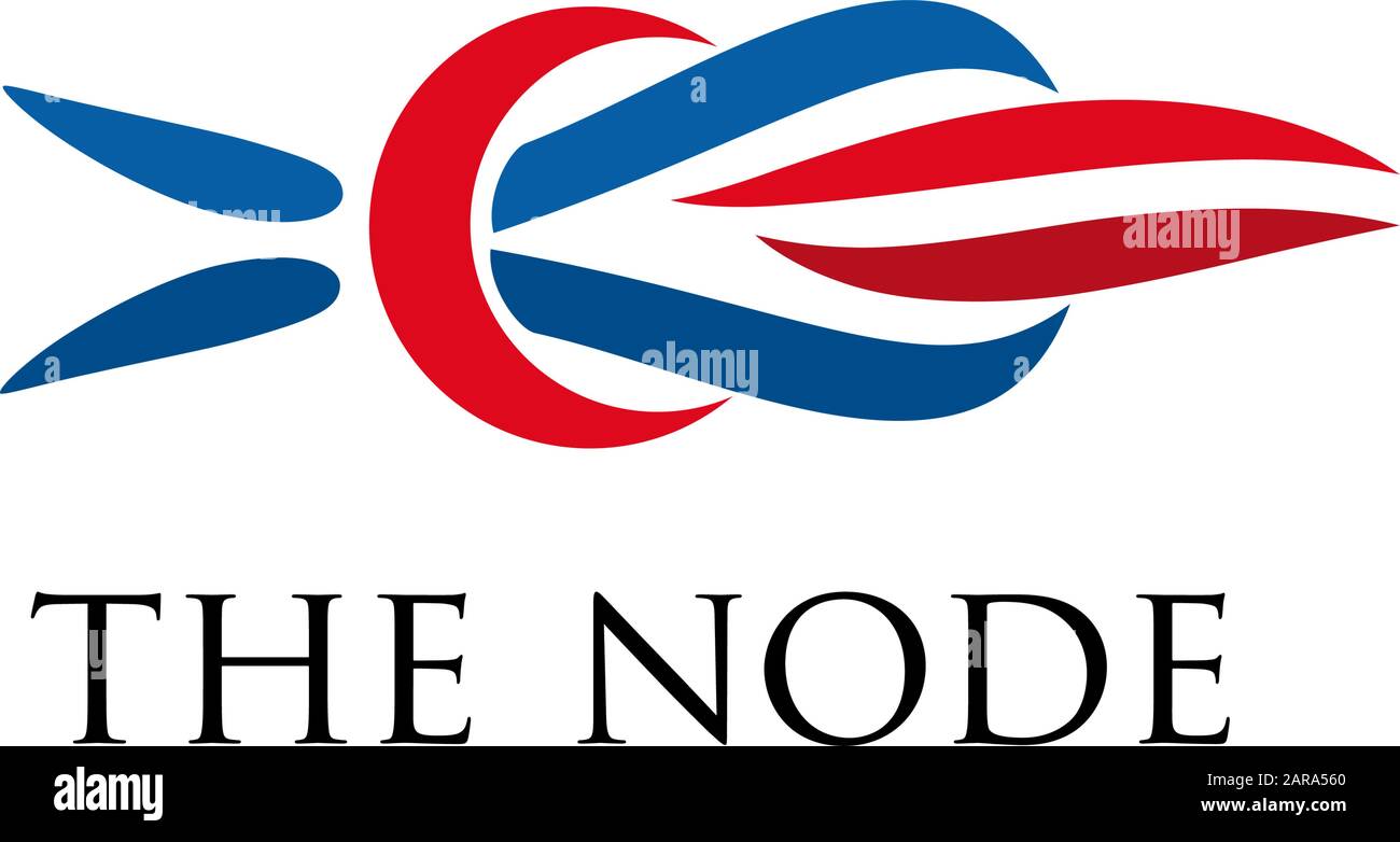 Vector sign Node. Connection concept Stock Vector Image & Art - Alamy