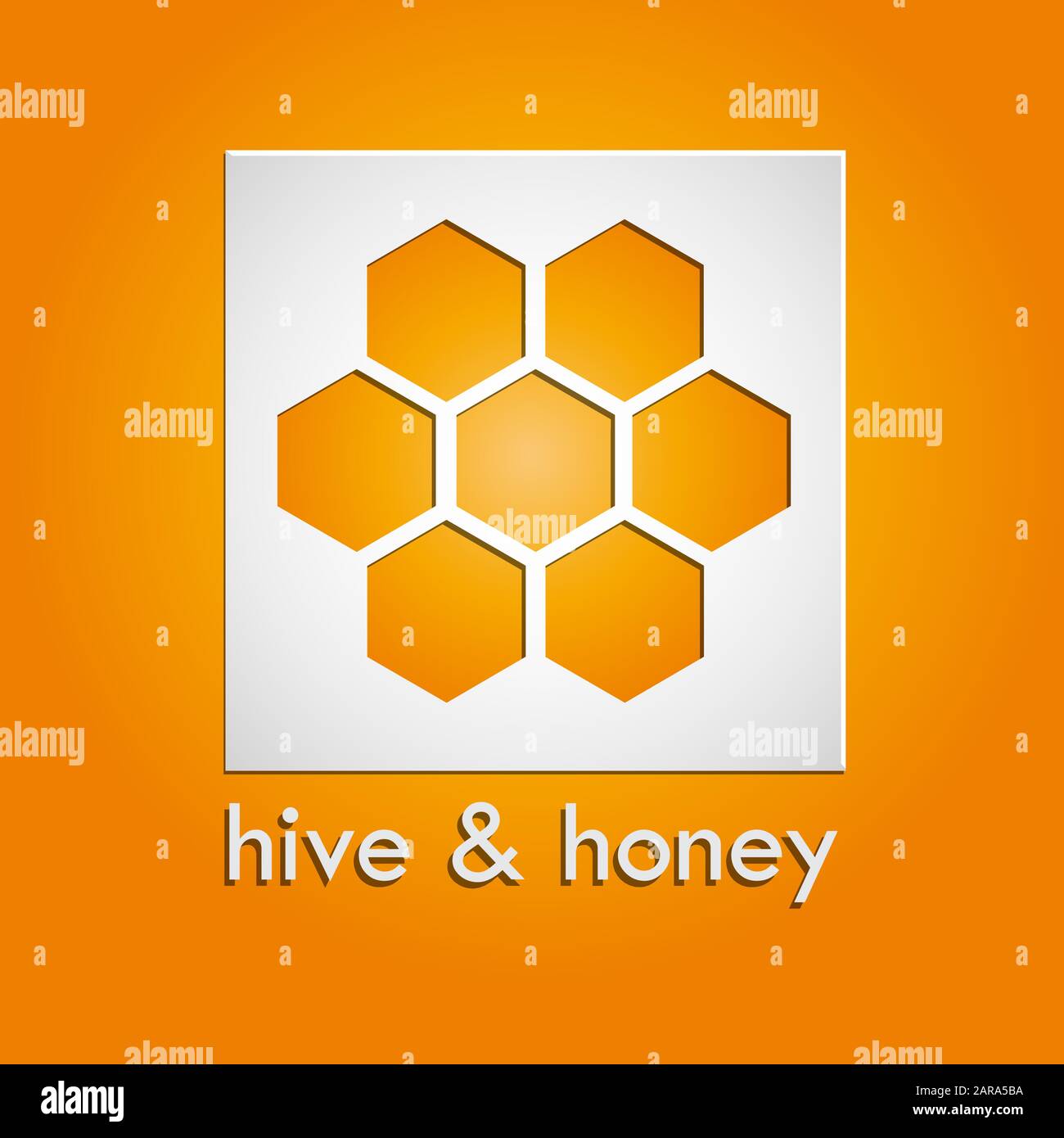 Bee conservation vector vectors hi-res stock photography and images - Alamy
