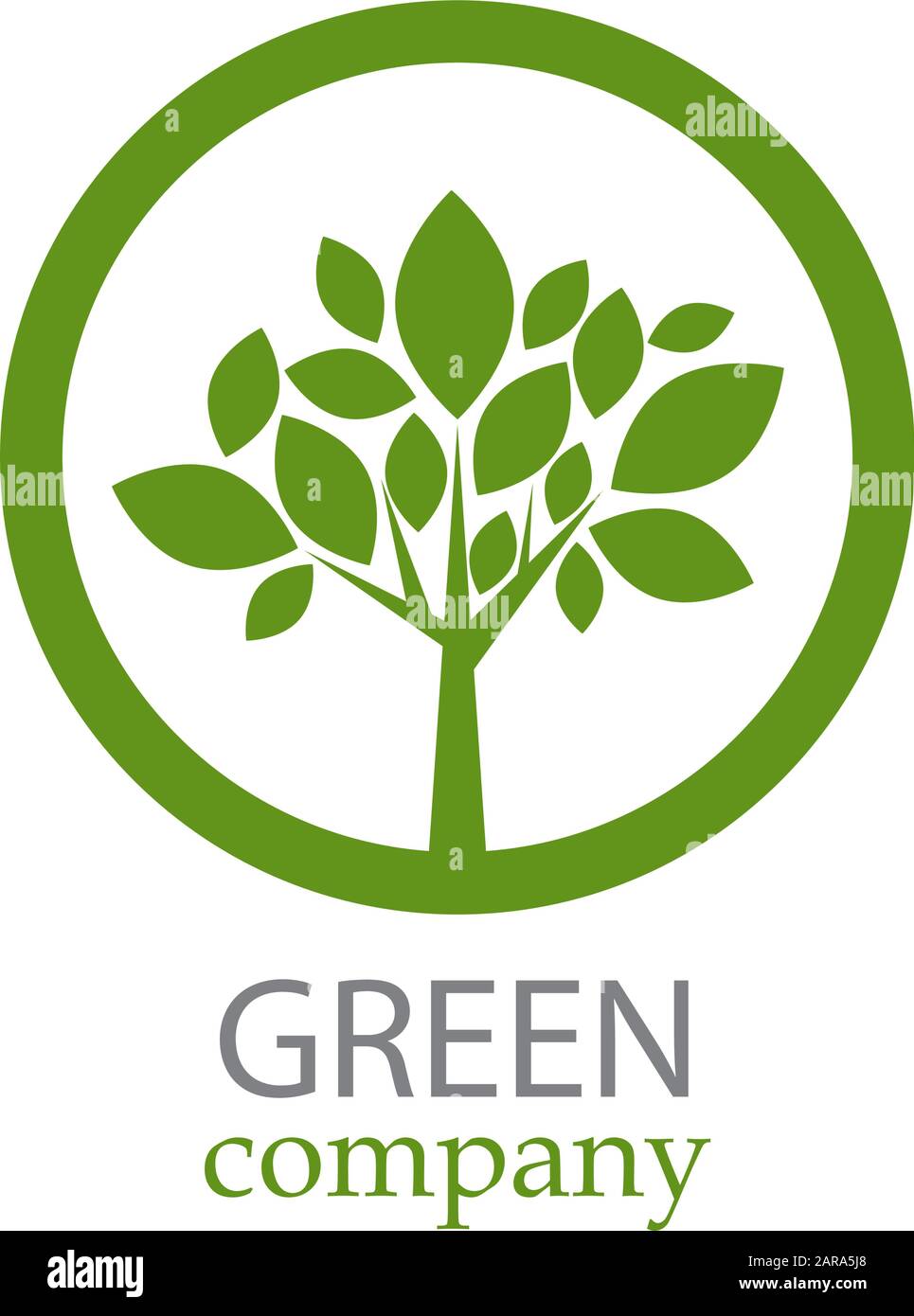 Vector sign tree in the park Stock Vector Image & Art - Alamy