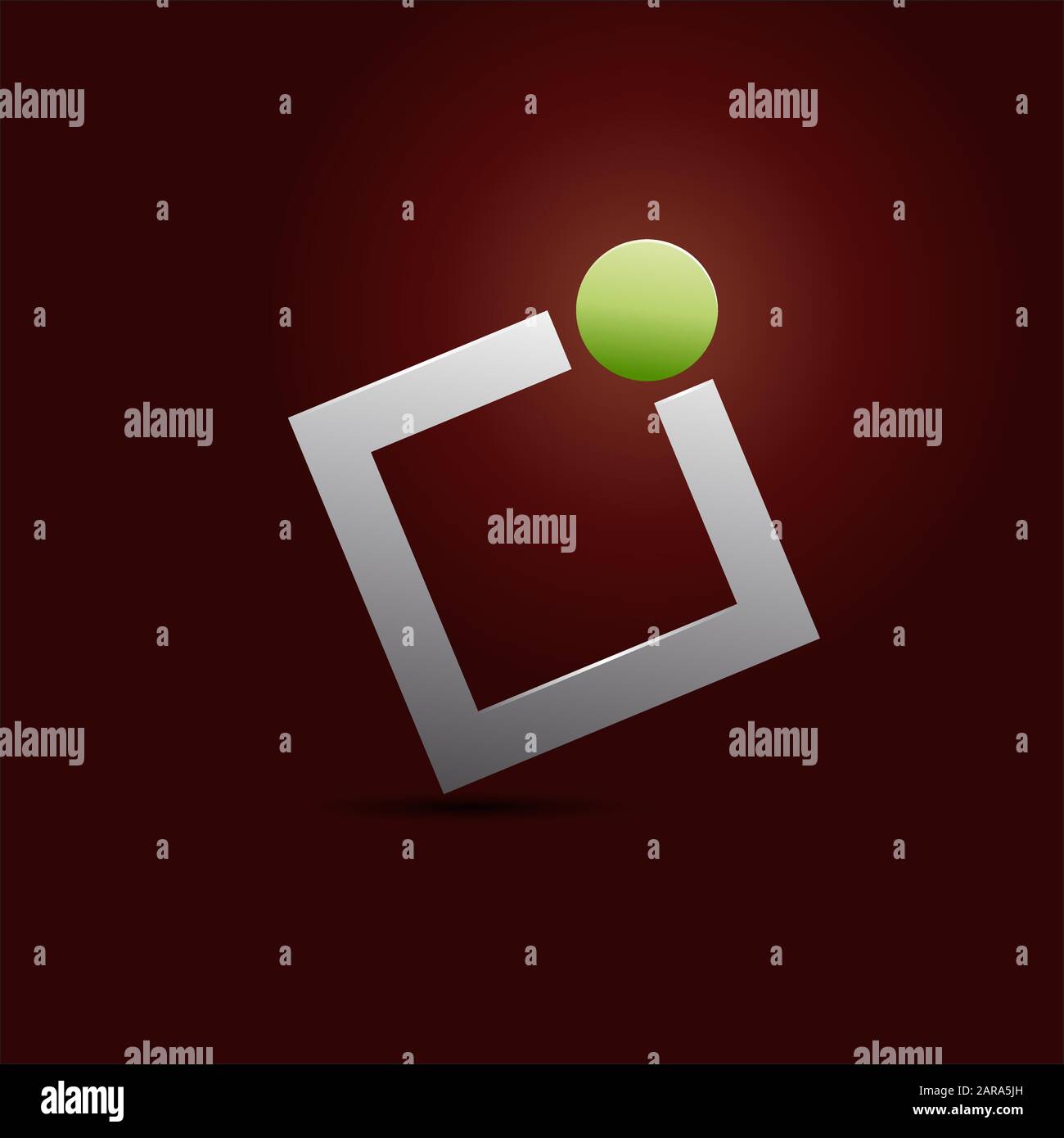Vector sign leader in the square Stock Vector Image & Art - Alamy