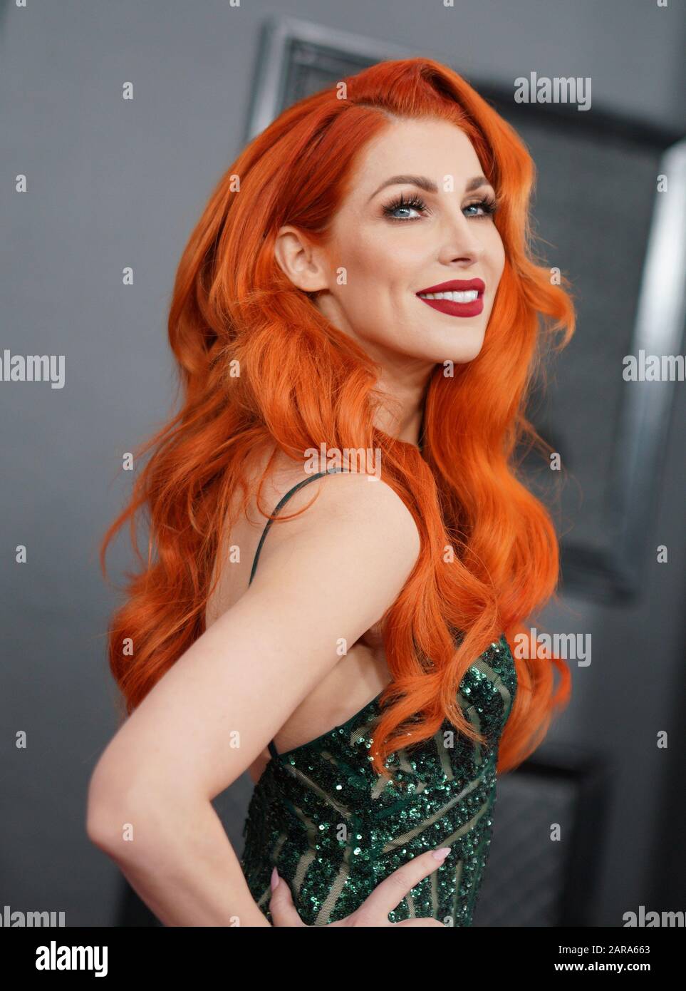 Los Angeles, Ca. 26th Jan, 2020. Bonnie McKee at the 62nd Grammy Awards ...
