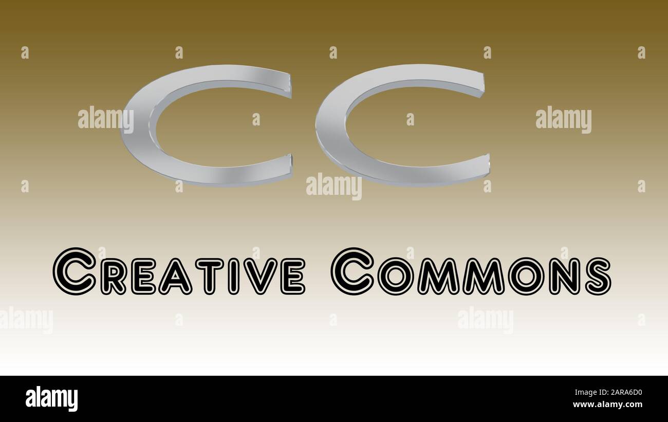 Creative commons background hi-res stock photography and images - Alamy