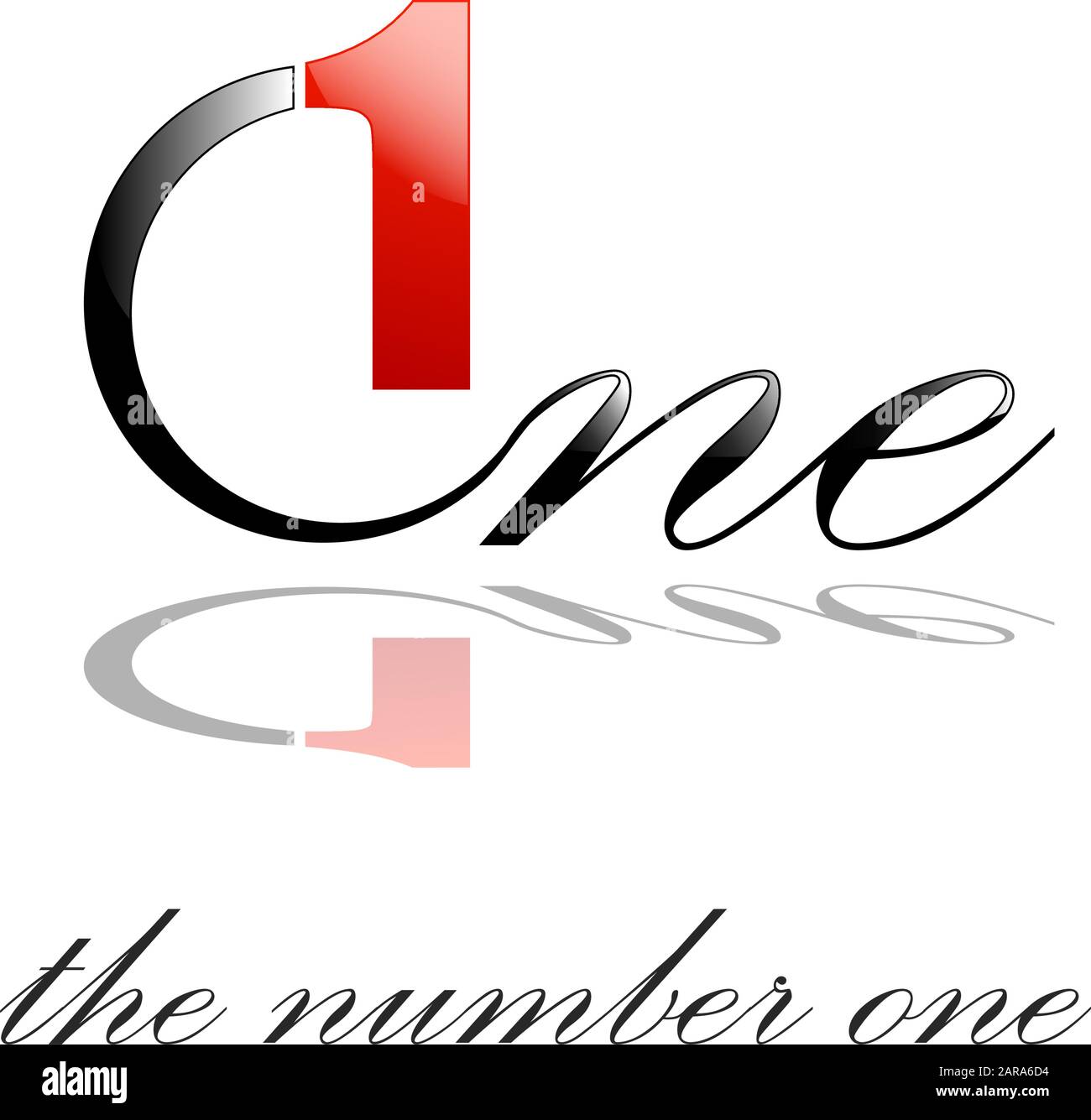 Number 1 ranking Stock Vector Images - Alamy