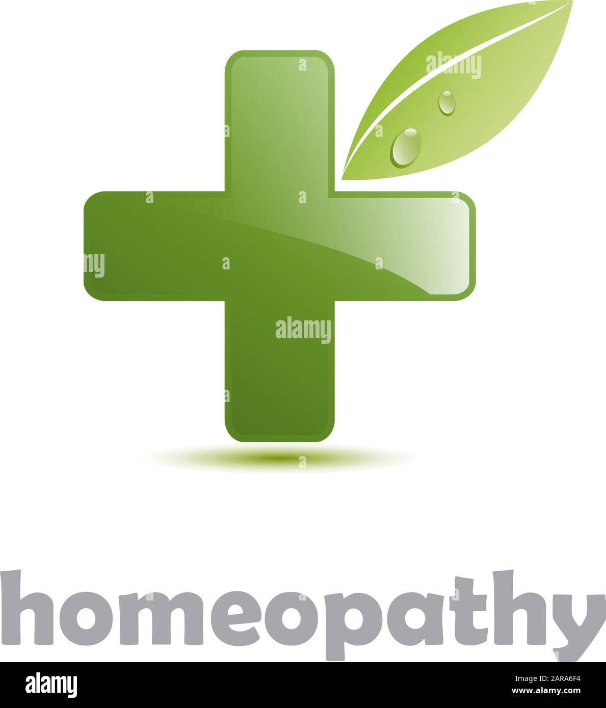 Homeopathy alternative medicine logo vector hi-res stock photography ...