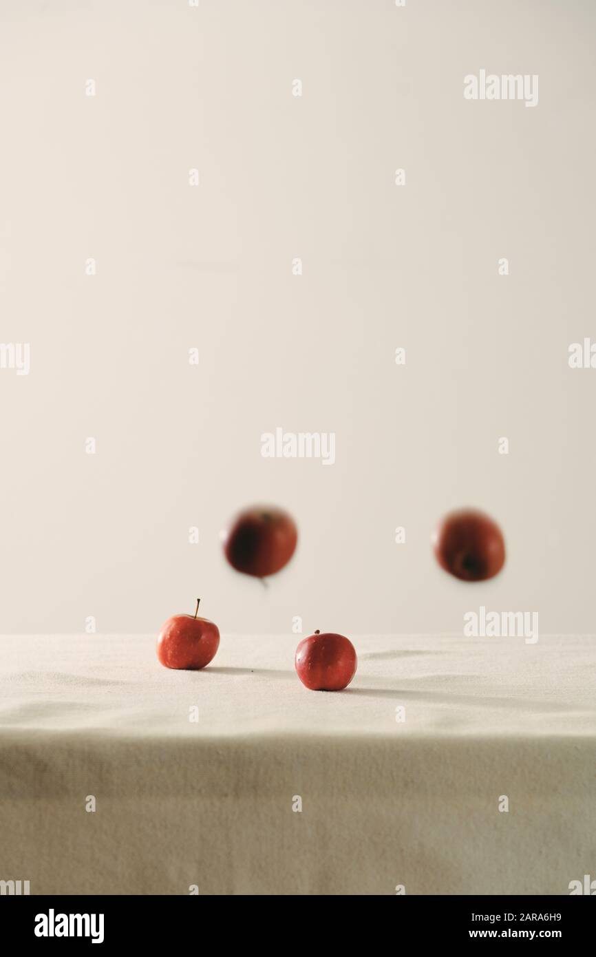 Falling red hi-res stock photography and images - Alamy