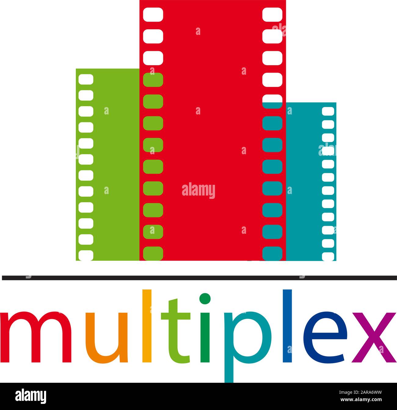 Vector sign color multiplex Stock Vector Image & Art - Alamy