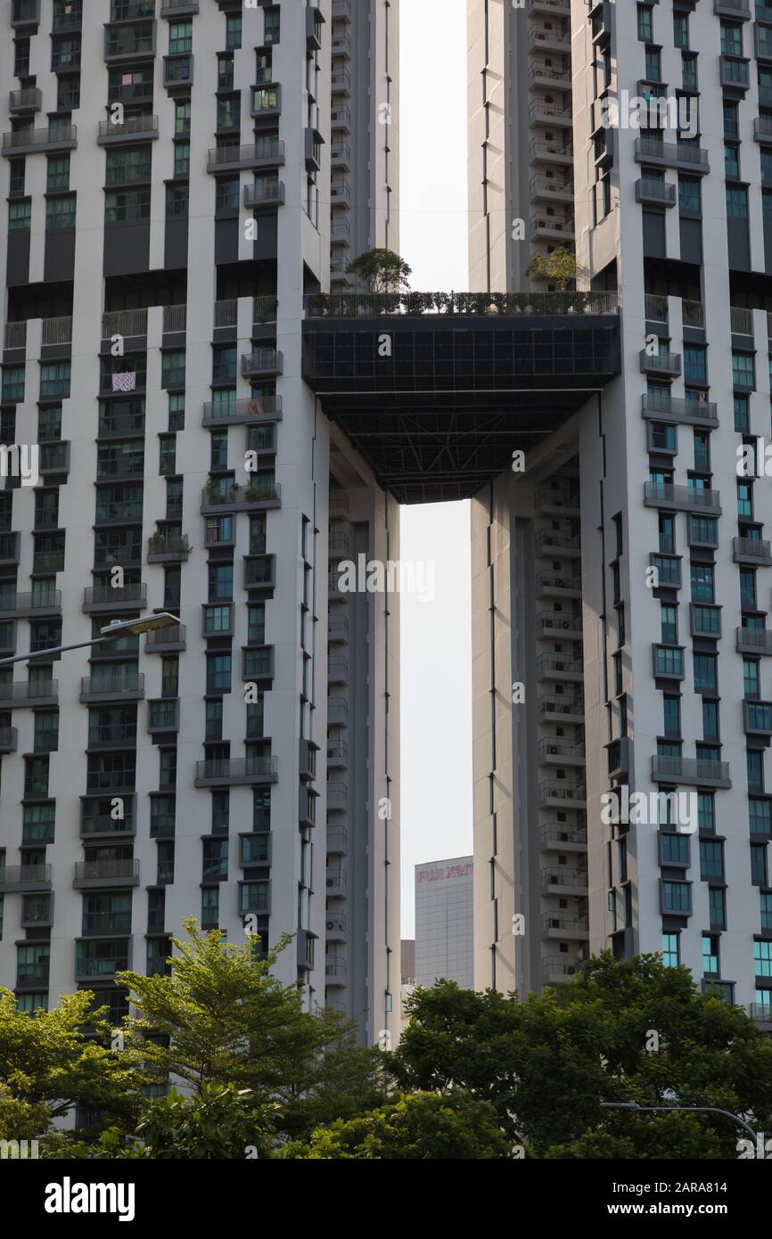 Modern architecture, Singapore Stock Photo - Alamy