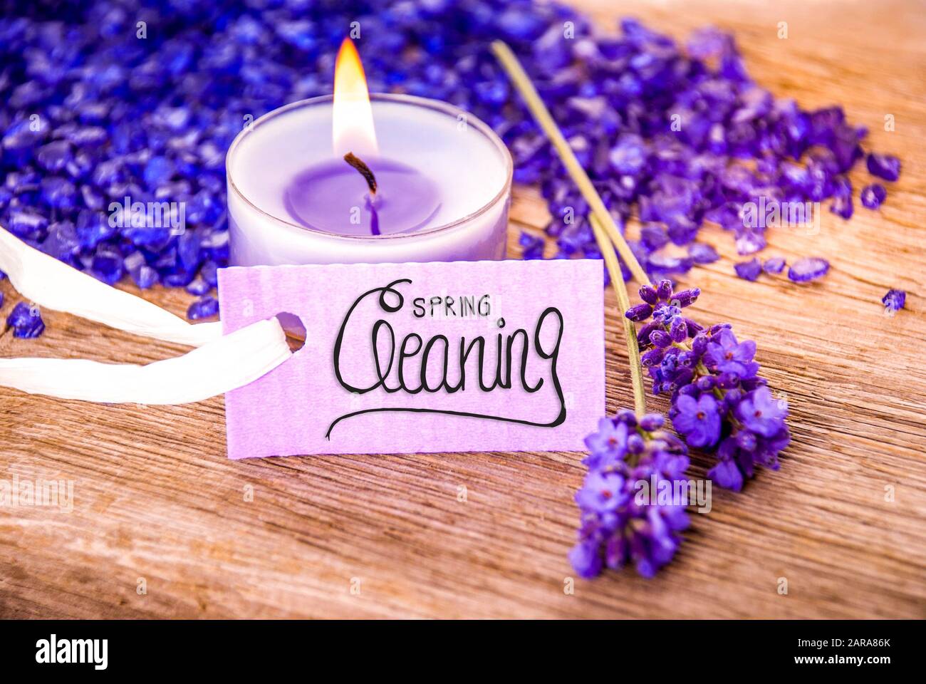 Spring candle word hi-res stock photography and images - Alamy
