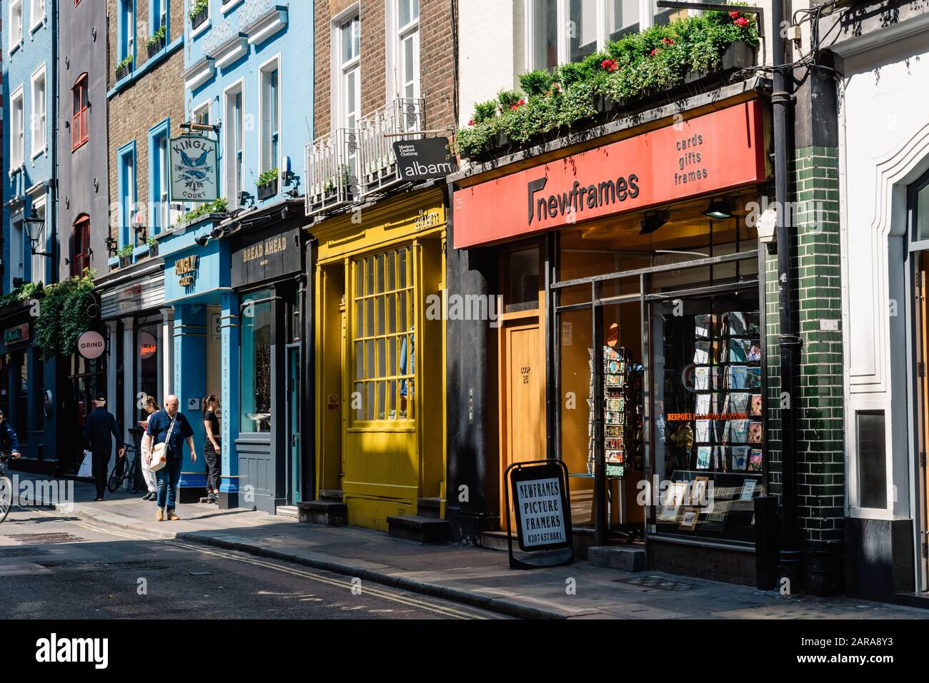 Soho street life hi-res stock photography and images - Alamy