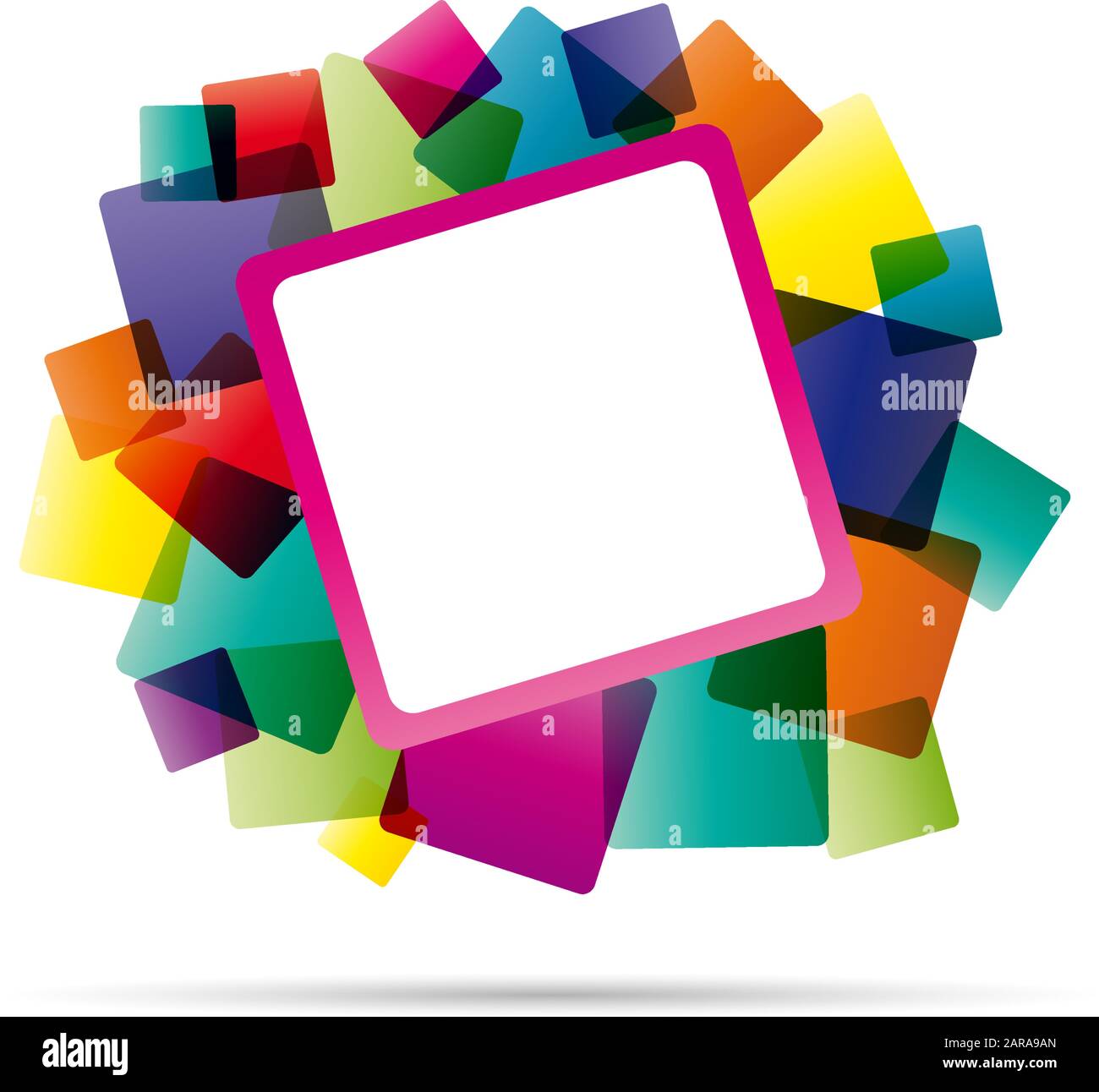 Funky squares design background Stock Vector Image & Art - Alamy