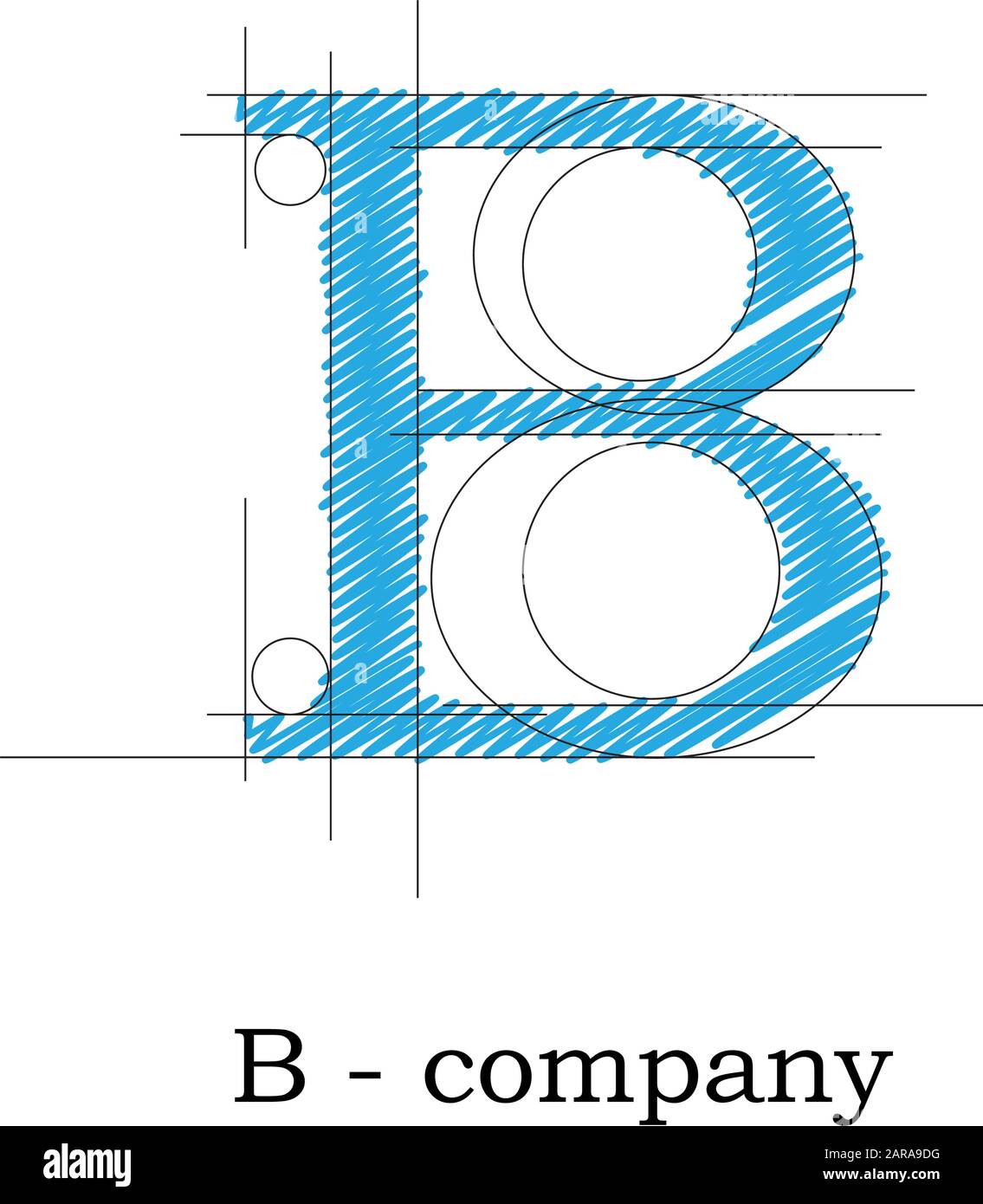 Vector sign design letter B Stock Vector Image & Art - Alamy
