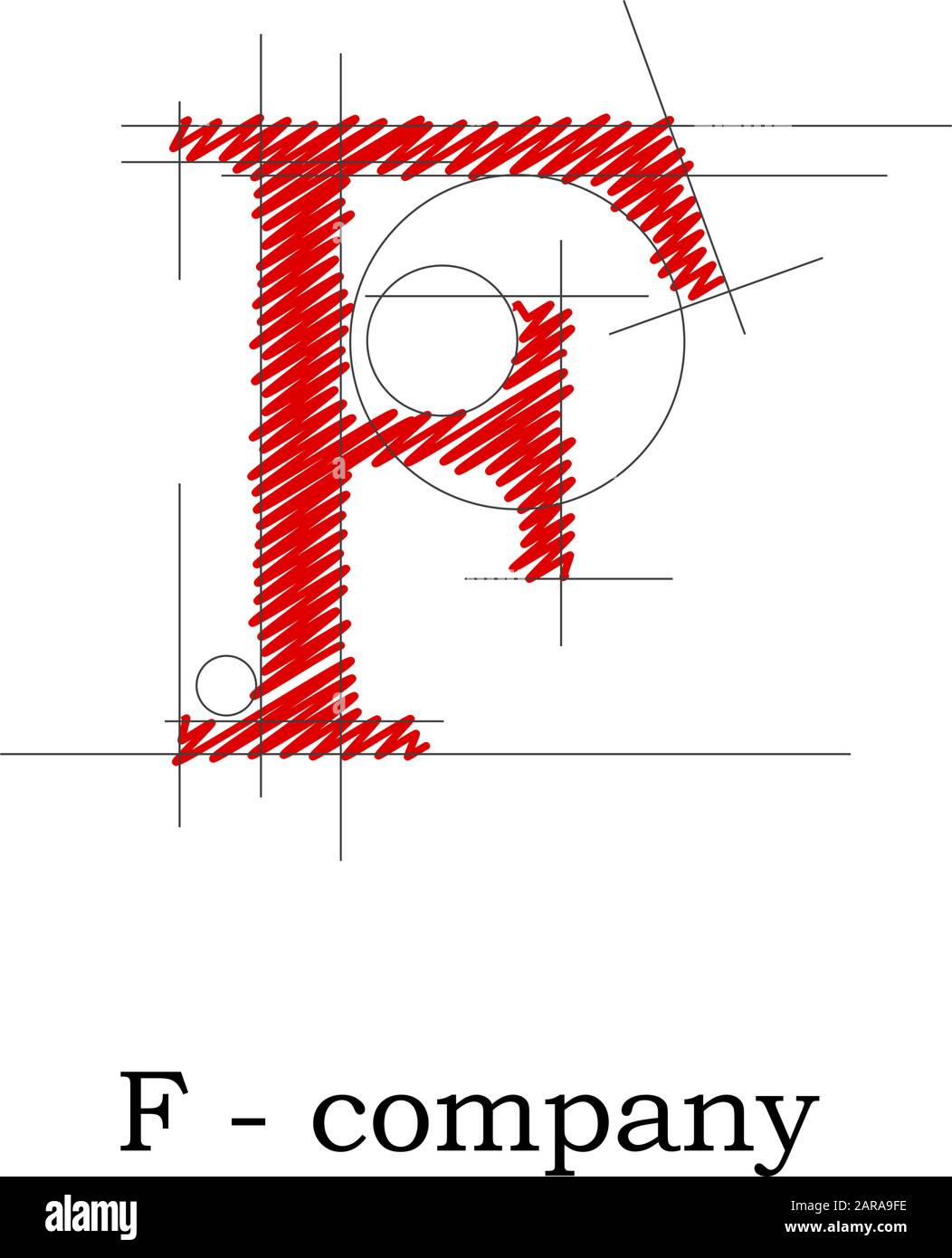 Letter f drawing Stock Vector Images - Alamy