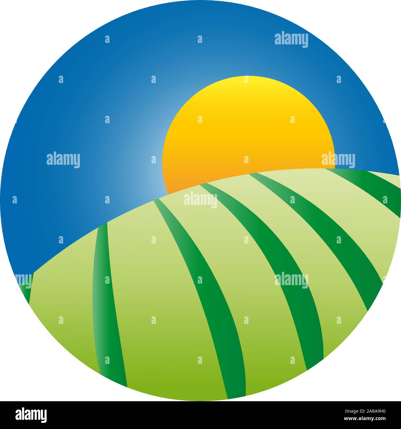Vector sign Organic farming Stock Vector Image & Art - Alamy