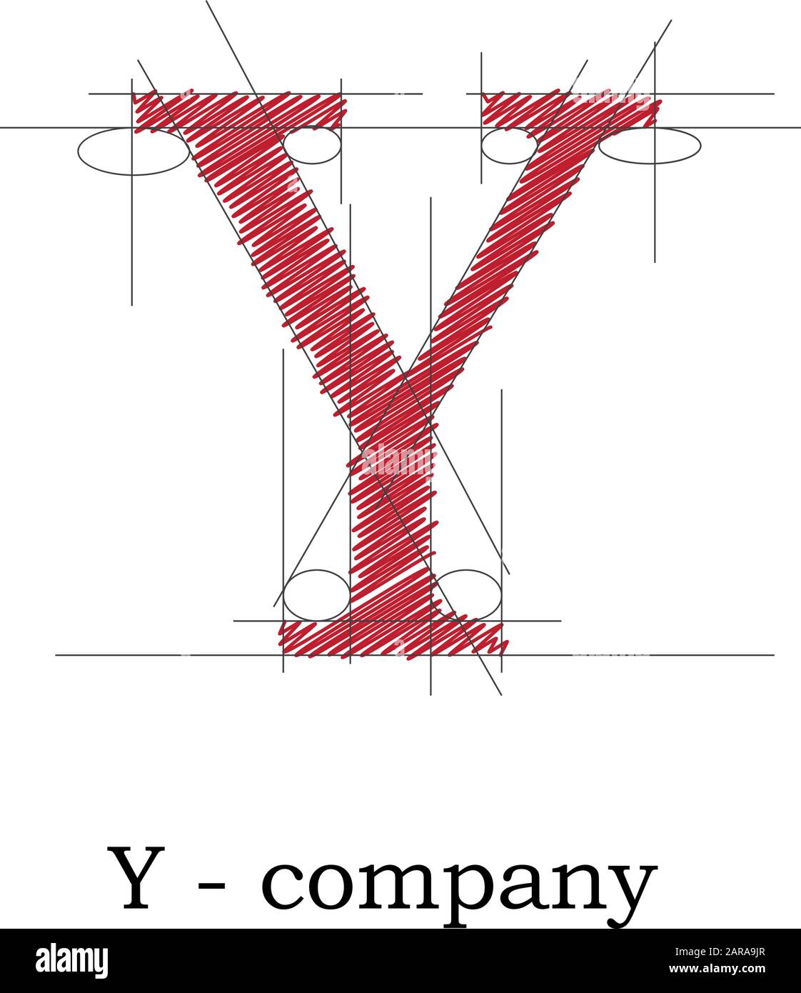 Vector sign design letter Y Stock Vector Image & Art - Alamy