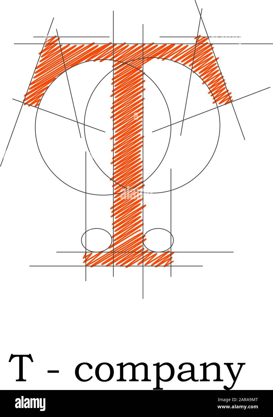 Vector sign design letter T Stock Vector Image & Art - Alamy