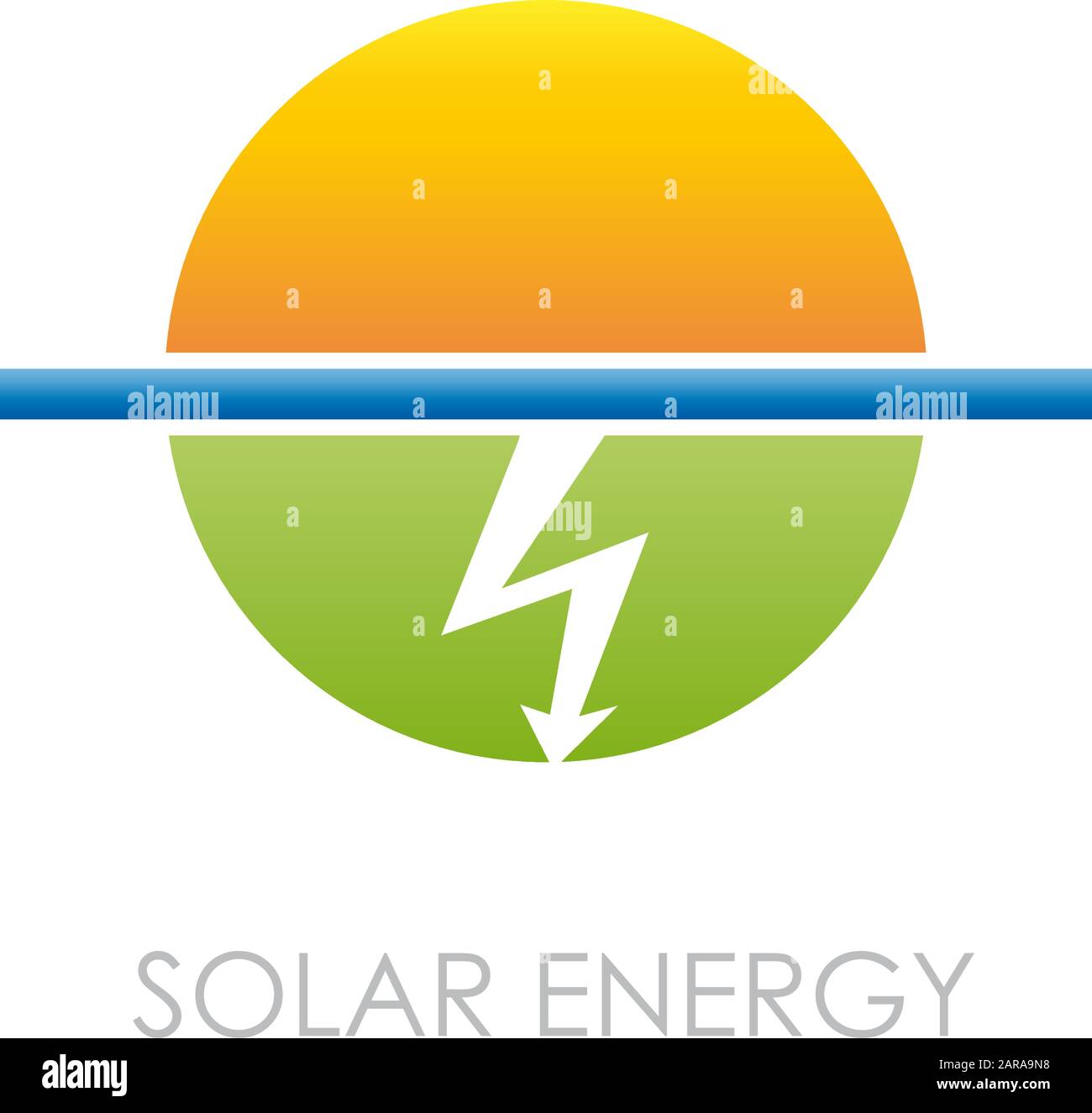Vector sign Solar Energy Stock Vector Image & Art - Alamy