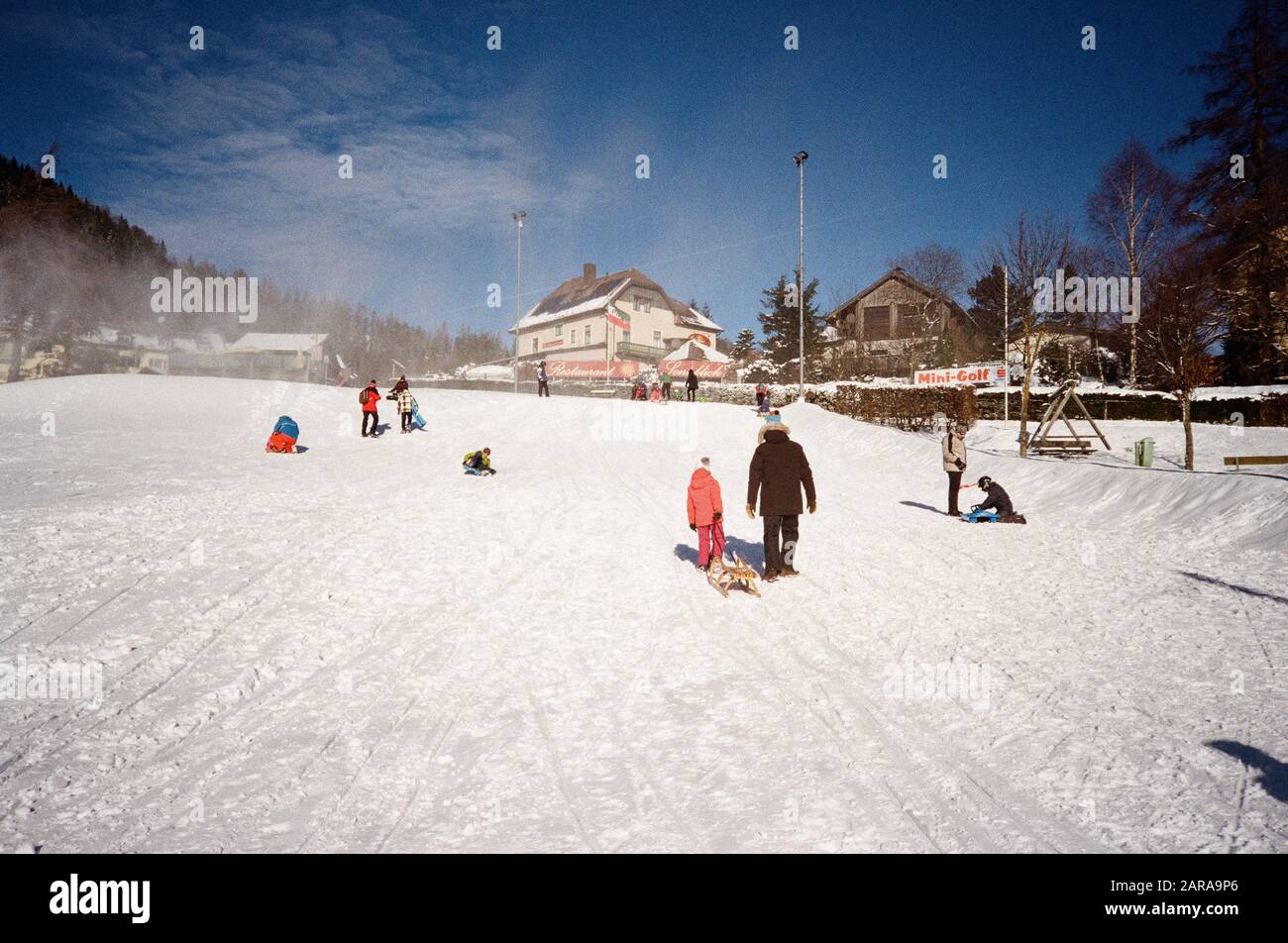 Semmering ski resort hi-res stock photography and images - Alamy