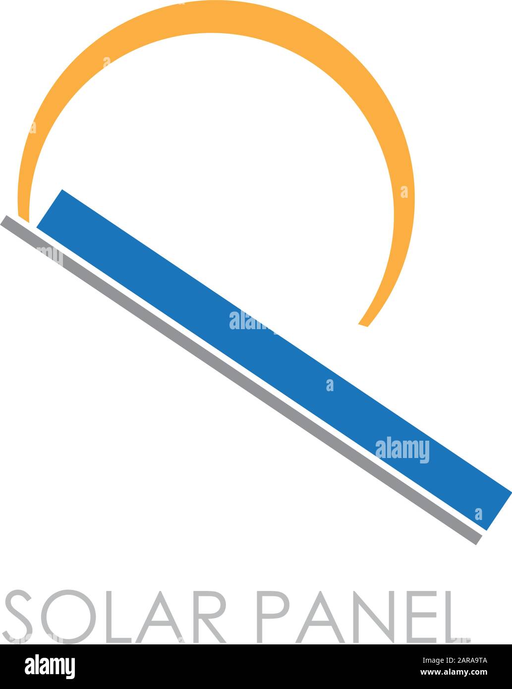 Vector sign Solar Panel Stock Vector Image & Art - Alamy