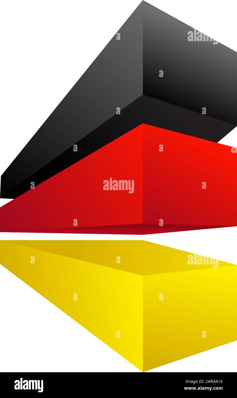 vector sign German construction, boxes and buildings Stock Vector Image ...