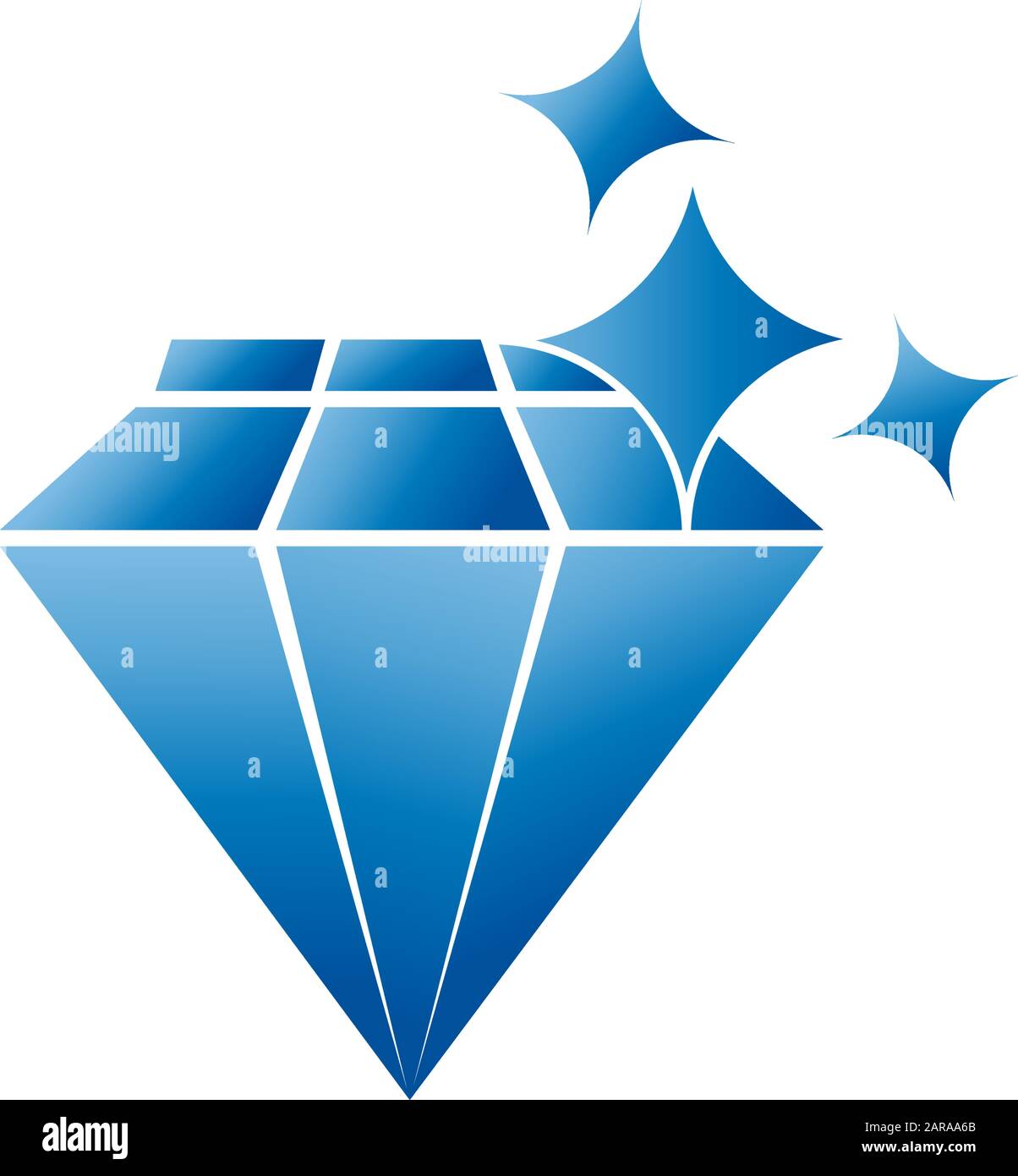 Vector sign sparkling Diamond Stock Vector Image & Art - Alamy