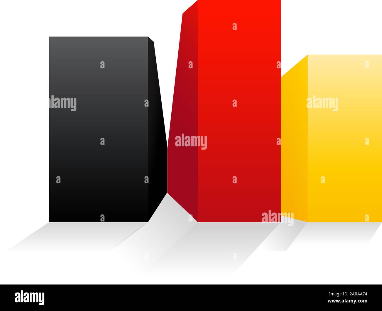 vector sign German construction, boxes and buildings Stock Vector Image ...