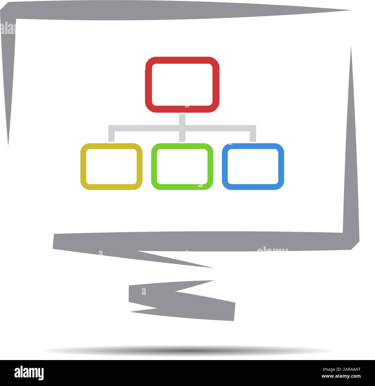 Logistics computer illustration vector Cut Out Stock Images & Pictures ...
