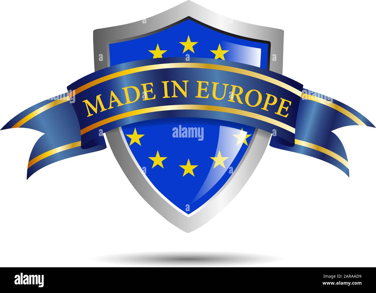 European emblem made in europe logo hi-res stock photography and images ...