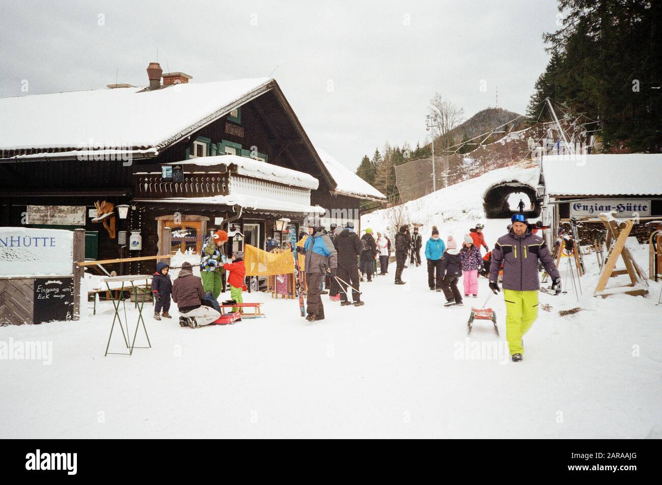 Semmering ski resort hi-res stock photography and images - Alamy