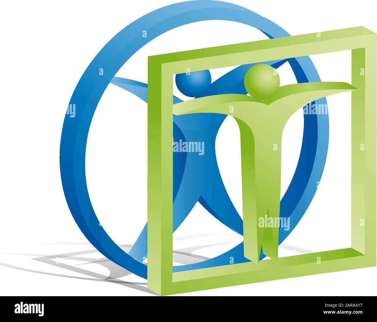 Vector sign Leonardo da Vinci 3d Stock Vector Image & Art - Alamy