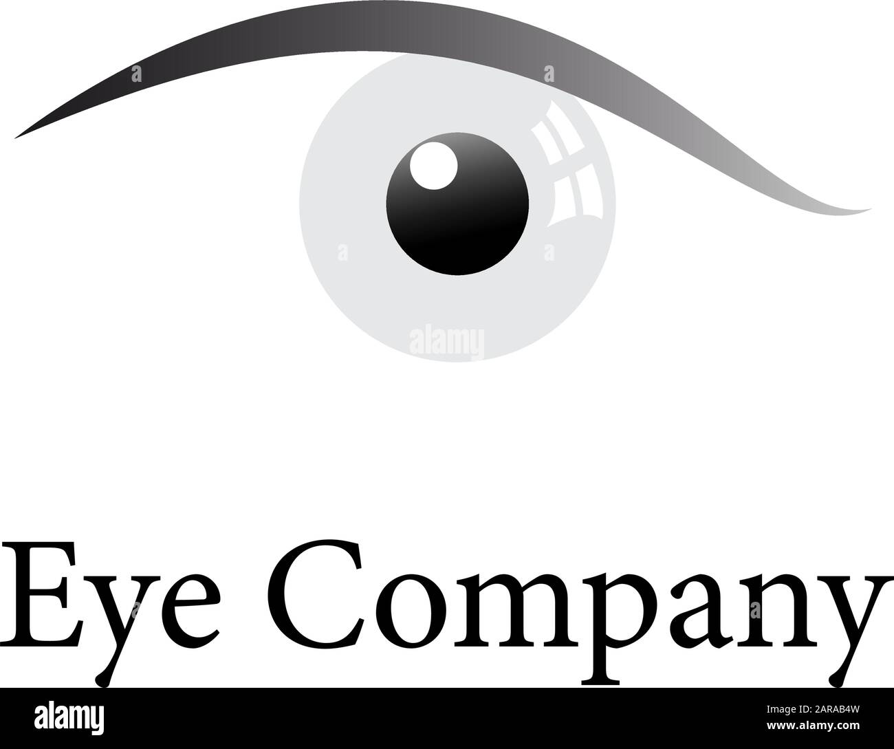 Vector sign simplified eye Stock Vector Image & Art - Alamy