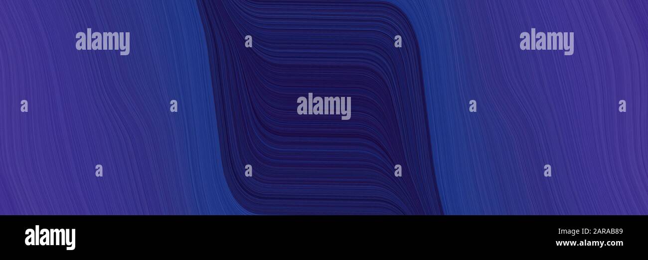 surreal banner design with dark slate blue, very dark blue and midnight ...