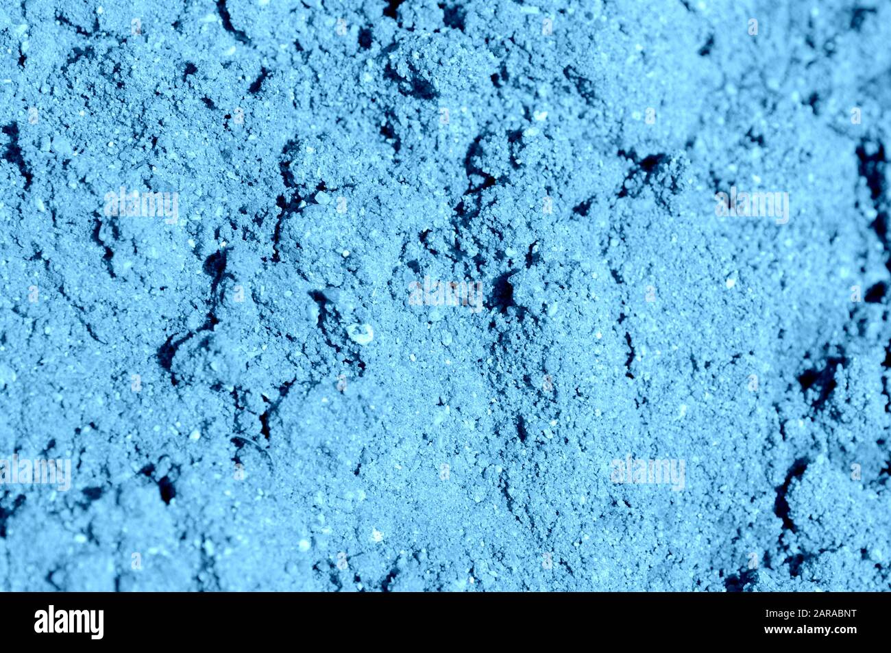 Construction sand texture close-up. Natural abstract background blue ...