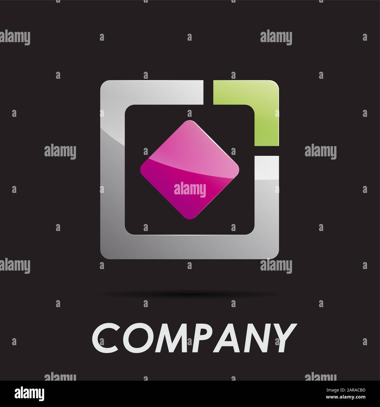 Vector sign abstract geometric shape Stock Vector Image & Art - Alamy