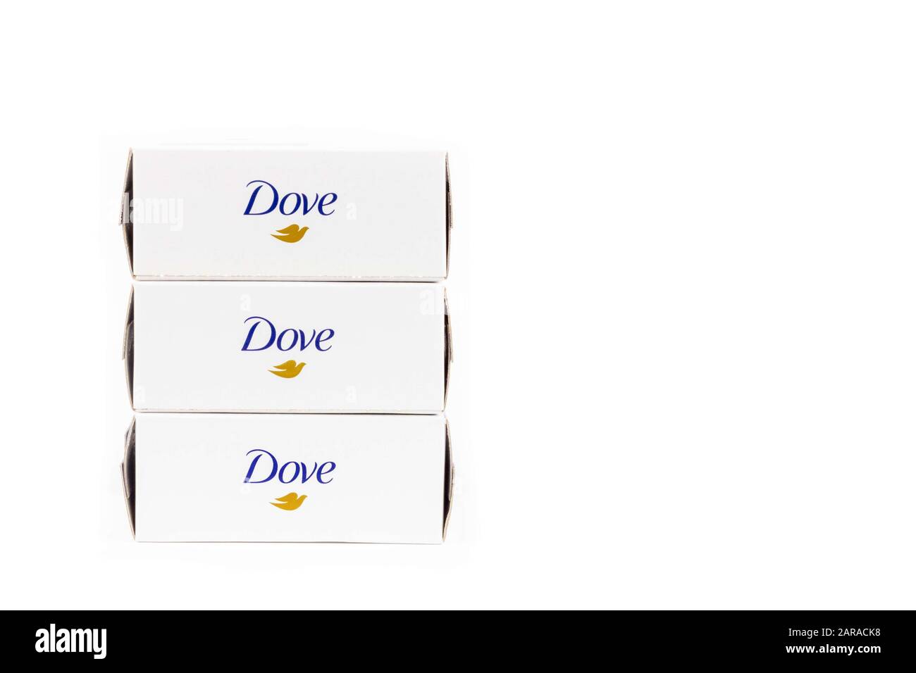 Dove beauty cream bar dove Cut Out Stock Images & Pictures - Alamy
