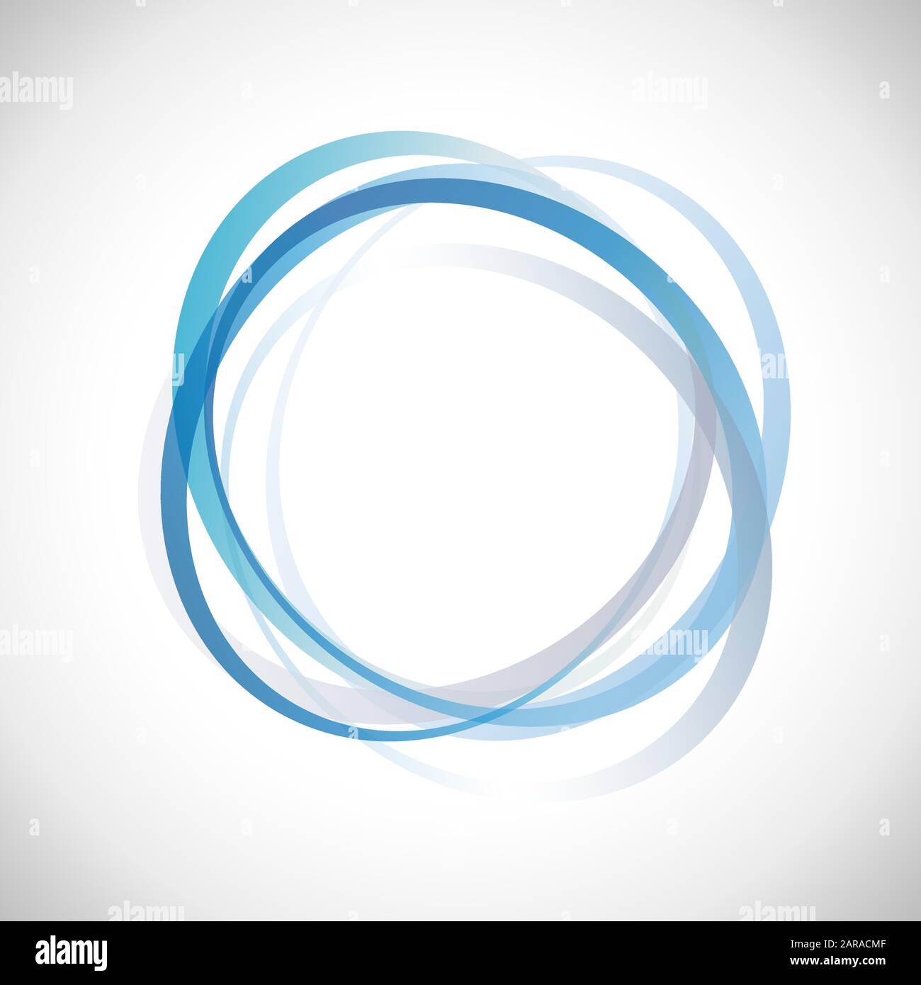 Vector Blue Rings Background Stock Vector Image & Art - Alamy