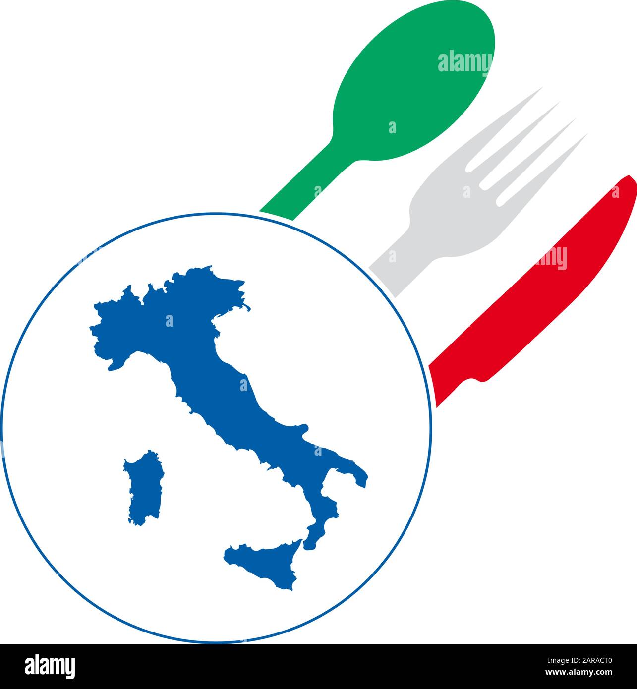 Vector sign italian food Stock Vector Image & Art - Alamy