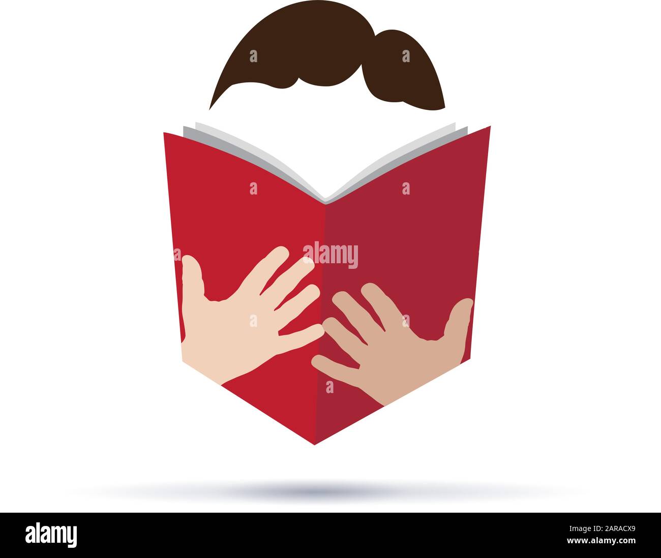 Vector sign abstract book Stock Vector Image & Art - Alamy