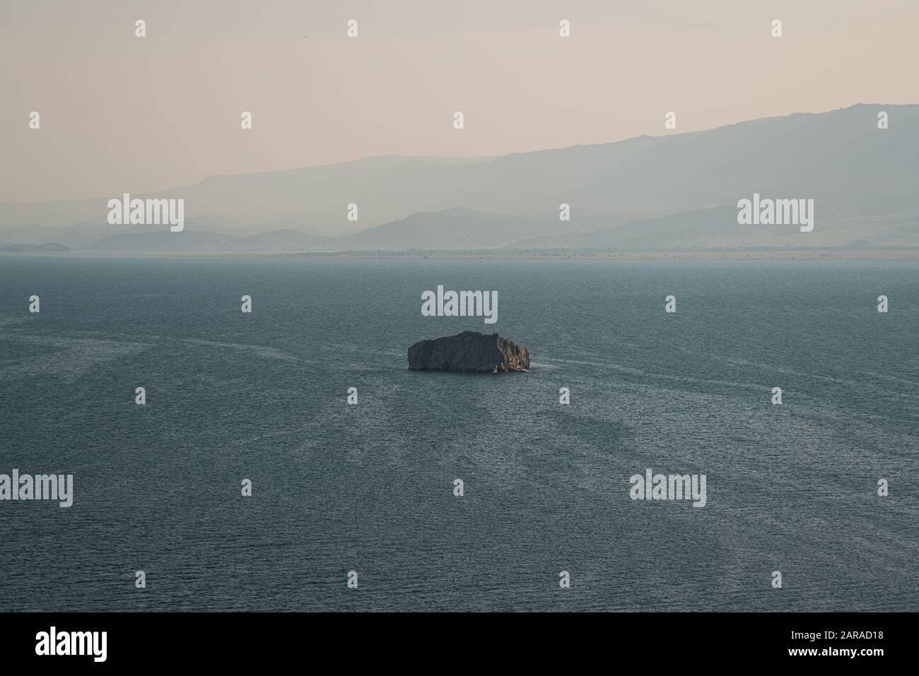 Lake Baikal, Oltrek island. Irkutsk region, Russia Stock Photo - Alamy
