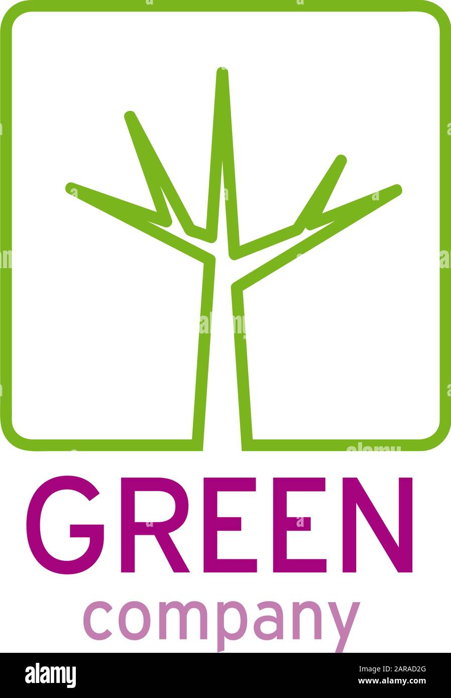 Vector sign tree in the park Stock Vector Image & Art - Alamy