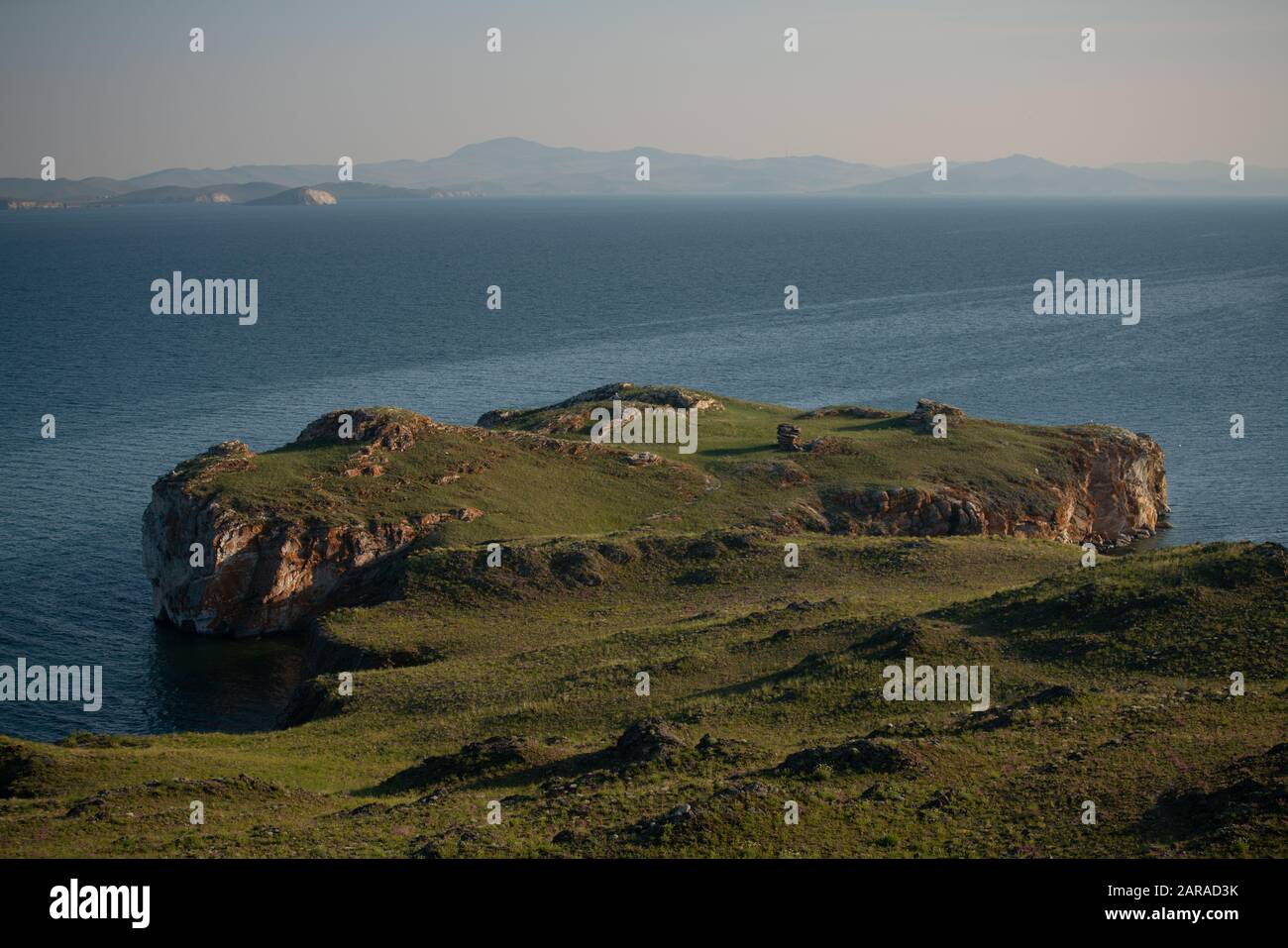 Lake Baikal, Oltrek island. Irkutsk region, Russia Stock Photo - Alamy