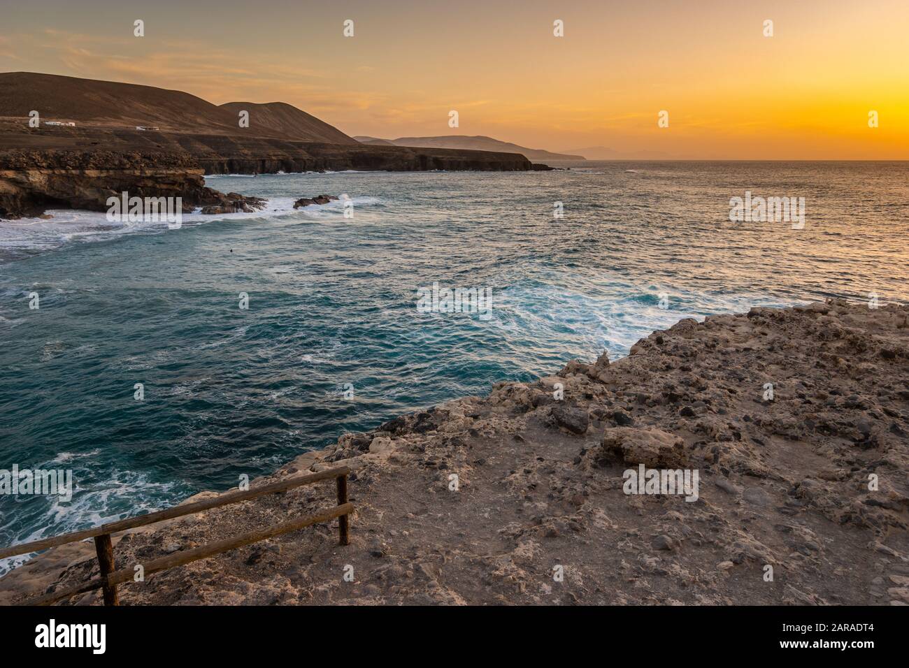 hiking trail along the top of the cliffs Stock Photo - Alamy