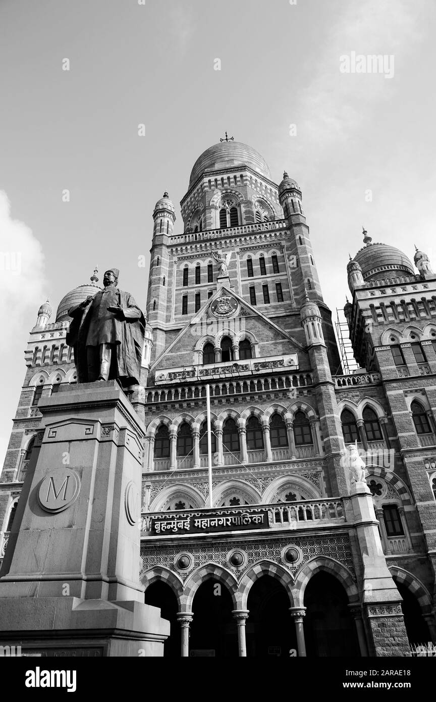 Indian heritage building buildings Black and White Stock Photos ...
