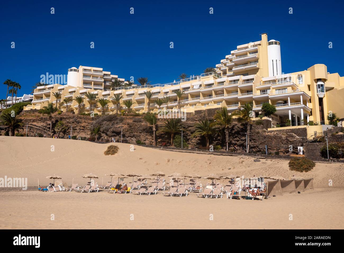 Beach promenade morro jable fuerteventura hi-res stock photography and ...